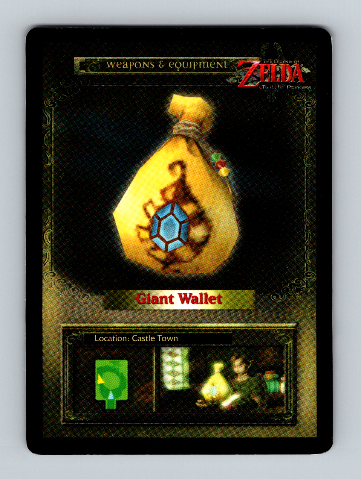 2007 Enterplay The Legend of Zelda: Twilight Princess - GIANT WALLET ...