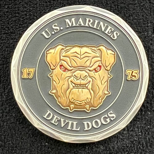 US Marines Devil Dogs USMC Challenge Coin | eBay
