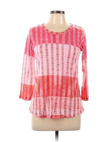 David Cline Women Pink 3/4 Sleeve T-Shirt L | eBay