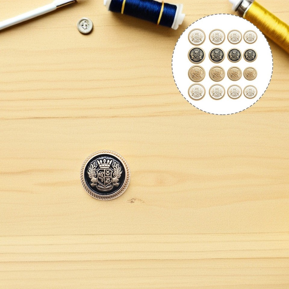 16 Pcs Button Vintage Buttons Clothes Accessories Clothing Decorative ...