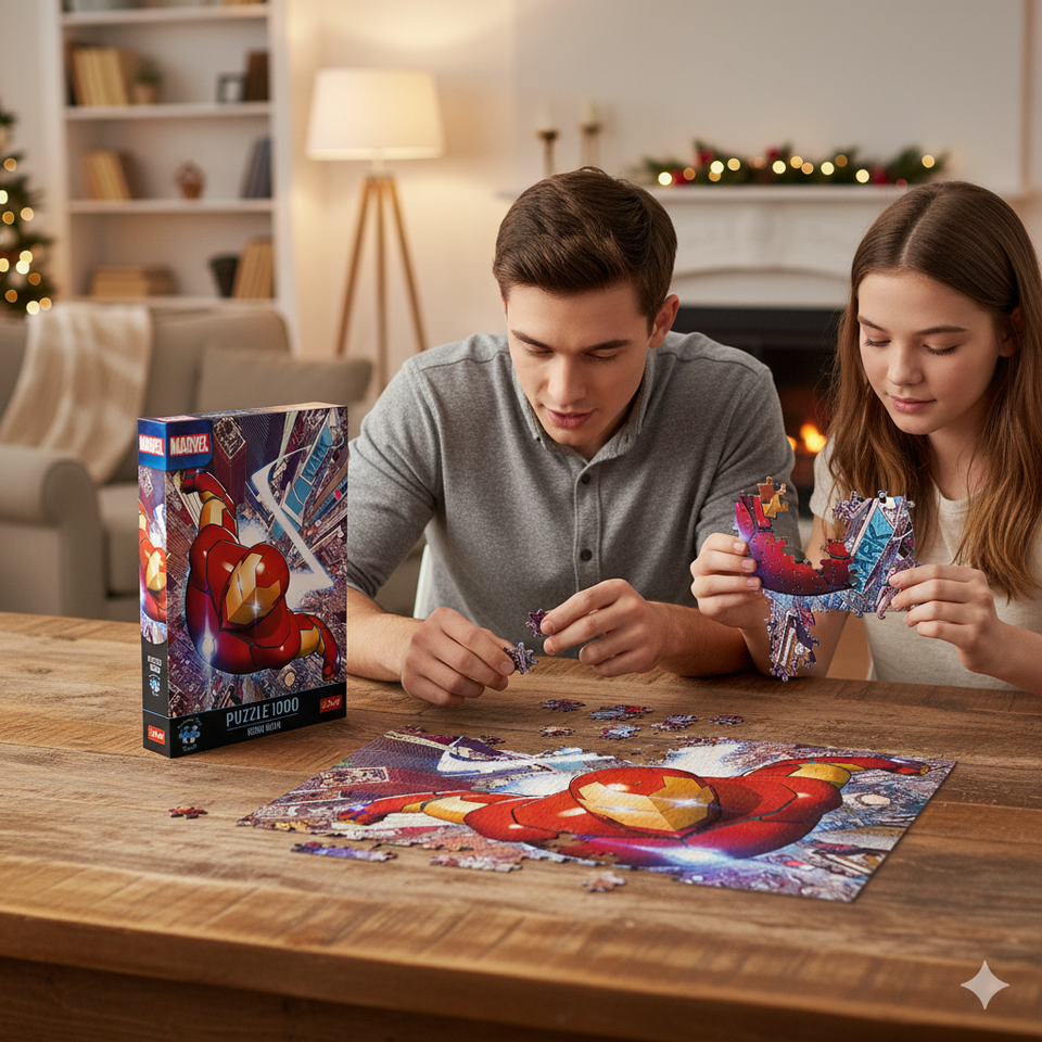 Marvel Iron Man 1000 Teile Puzzle Trefl Comic Bildmaterial Superheld ...