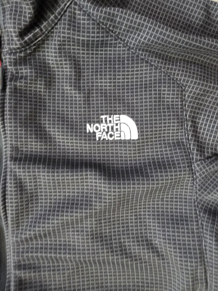 North Face Summit Series Mens XL Full Zip Jacket Black Grid | eBay