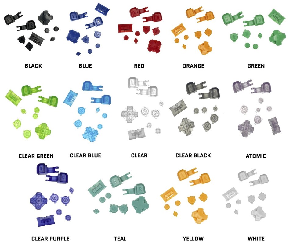 Nintendo Game Boy Advance GBA 001 SP Advance System Clear PICK YOUR ...