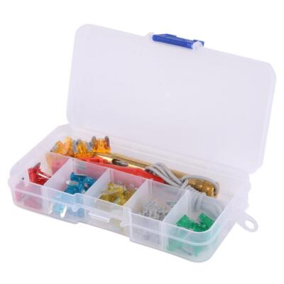 60pcs Assorted Car Auto Micro Fuses Automotive Blade Fuse with Test Pen ...