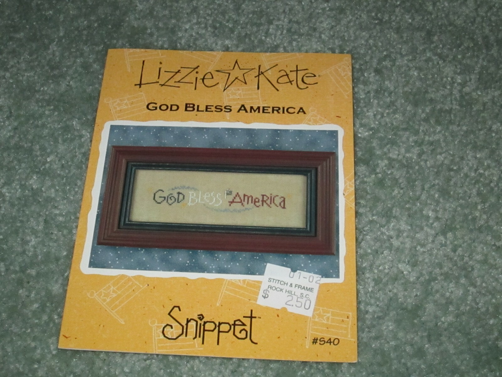 LIZZIE KATE FLIP-IT OR SNIPPET MINI CHART - YOU CHOOSE: WOOF MEOW(CHARM ...