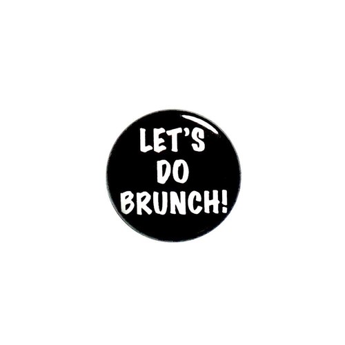Let’s Do Brunch! Fridge Magnet Cute Sunday Brunch Round Magnet Cute 1” 83-17 | eBay