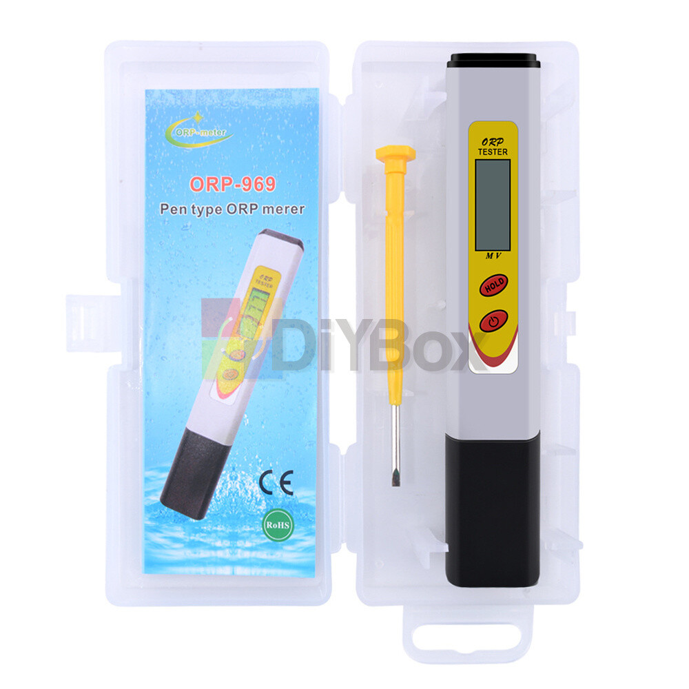 Aquarium Water Tester Drinking Water Analyser Pen ORP Meter Oxidation ...