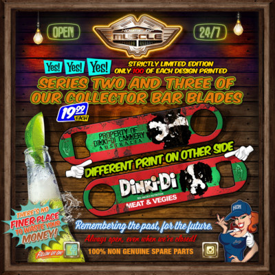 DINKI DI PROFESSIONAL MAD MAX BAR BLADE METAL BOTTLE OPENERS HOUSE OF ...