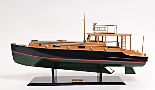 Ernest Hemingway's Pilar Fishing Boat Wooden Model 27.5" Motor Yacht ...