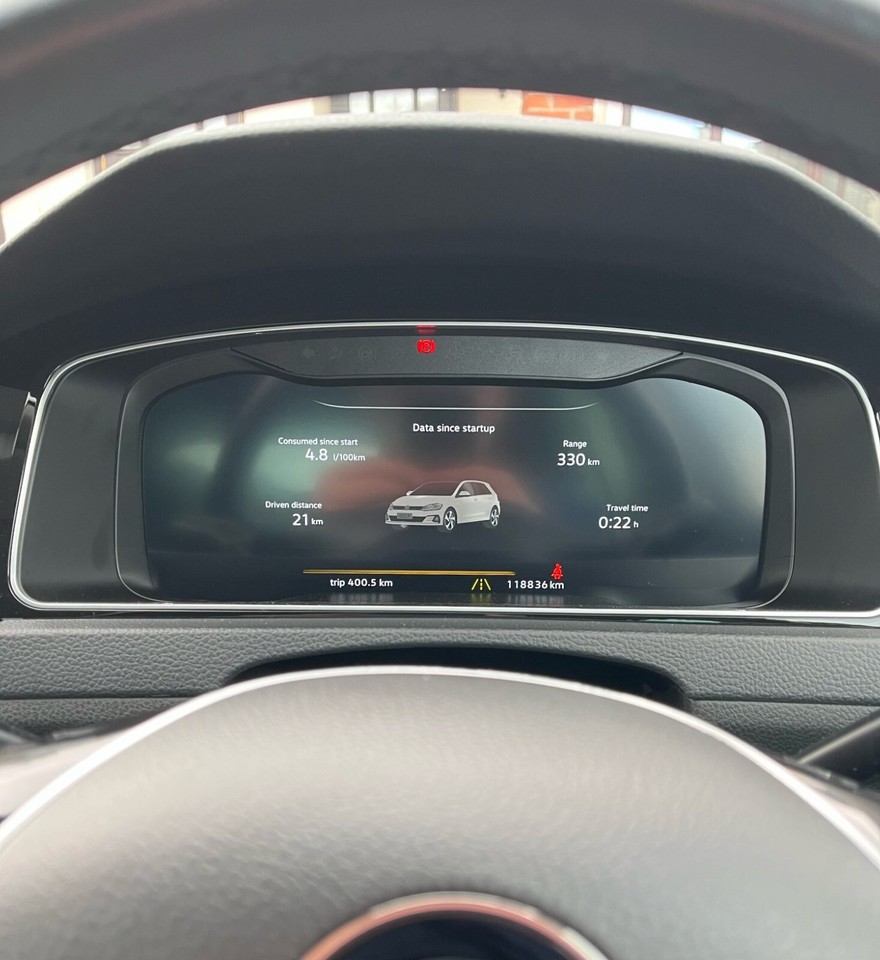 12.3'' Digital Instrument Cluster For VW Golf 7 MK7 7.5 GTI Speedometer ...