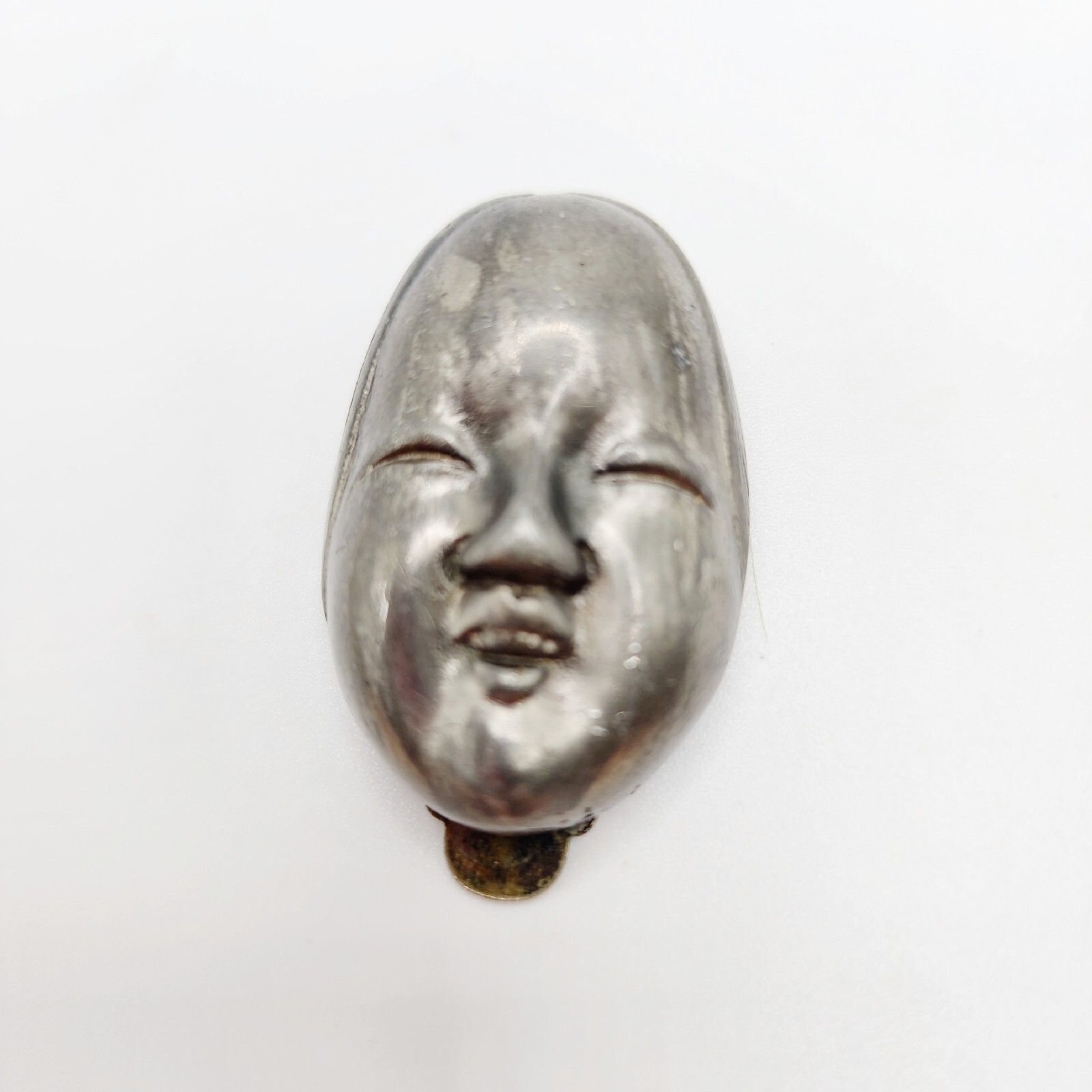 Large Vintage Rare Oriental Asian Figure Face Mask An… - Gem