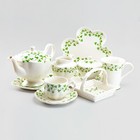 Grace Teaware Shamrock Fine Porcelain Tea Cup and Saucer | eBay