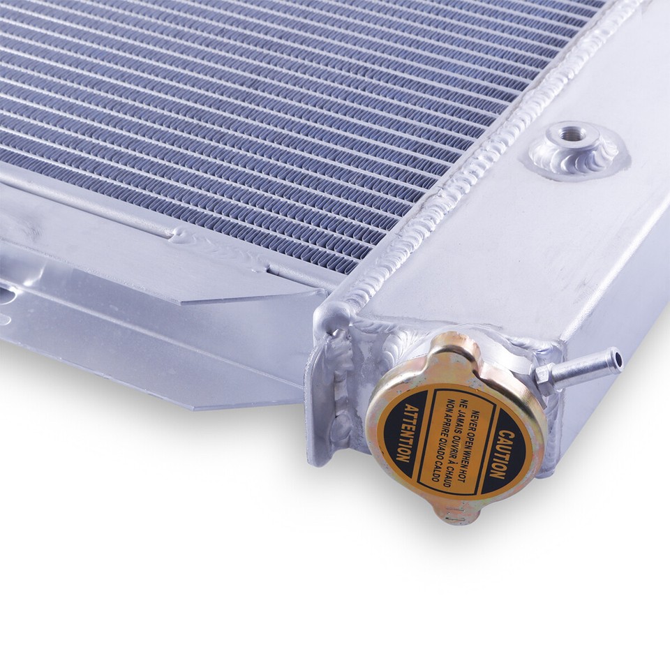 3 Row Aluminum Radiator for 1971-1973 Ford Mustang Fairlane Torino LTD ...