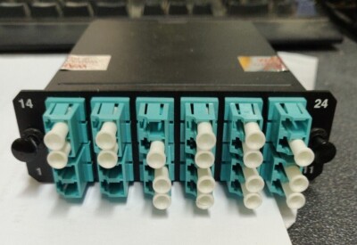 PANDUIT FCZO-24-10Y Opticom LC Cassette 12x LC duplex adapters to 2x ...