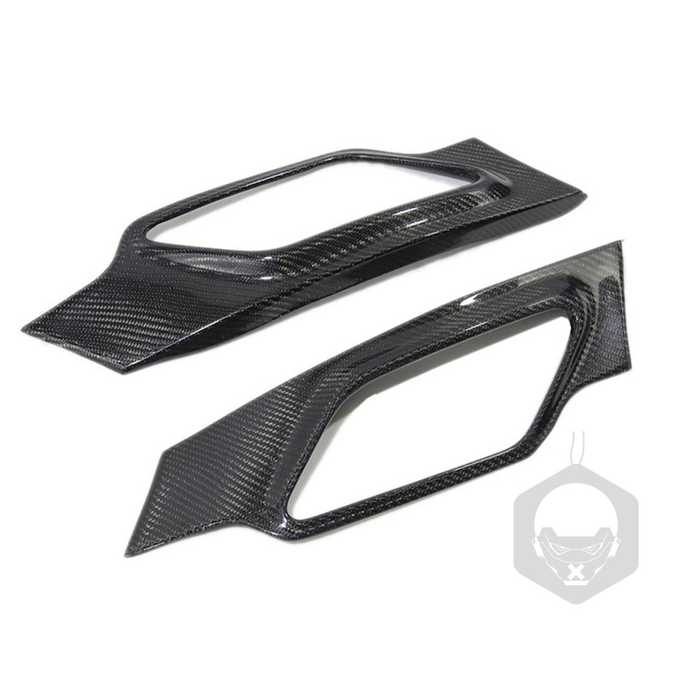 Carbon Fiber Side Fender Turn Signal Marker Lamp Cover For Mini Cooper ...