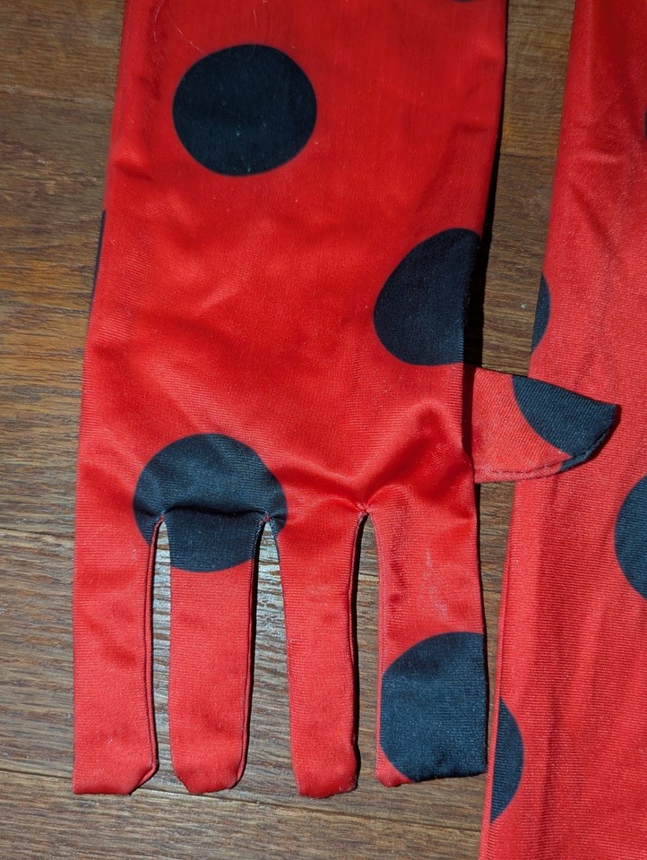 Miraculous ladybug jumpsuit kids costume size medium | eBay