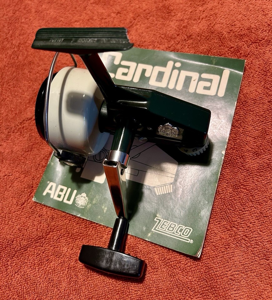 Vintage ABU ZEBCO CARDINAL 7 Spinning Reel w/Instruction Booklet | eBay