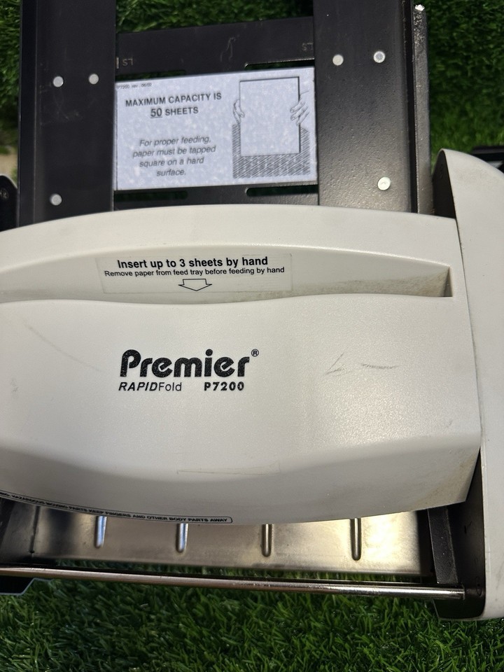 Martin Yale P7200 RapidFold Automatic Desktop Paper Folding TESTED READ ...