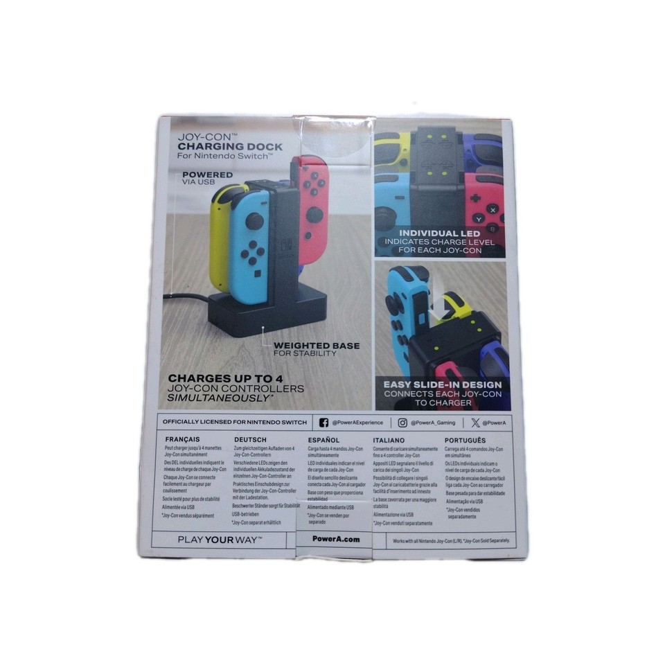 Nintendo Switch Joy-Con Charging Dock Official Brand New Sealed Uk Free ...