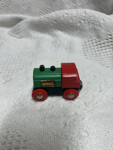 BRIO 33610 Classic Engine Green, Red & Black Car Sweden Train Toy | eBay