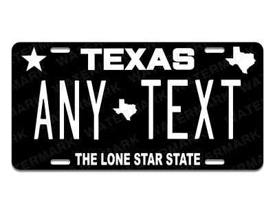 Houston Texas Personalized License Plate YOUR NAME ANY TEXT Custom ...