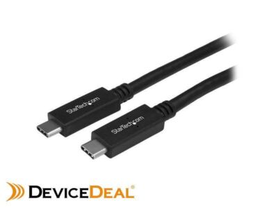 StarTech 2m 6ft USB C Cable w/ 3A Power Delivery, USB 3.0 Certified ...