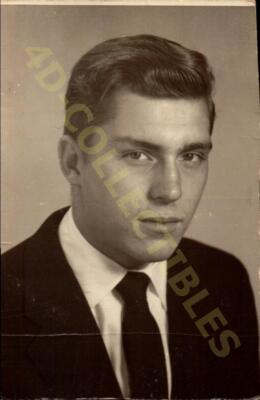 Vintage Found Portrait Photograph Classic Portrait of a Young Man in ...