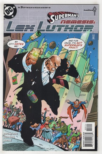 Superman's Nemesis: Lex Luthor #3 (May 1999, DC) Michelinie, Val ...