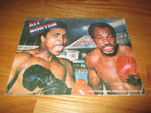 Boxing Vintage Sports Programs for sale | eBay