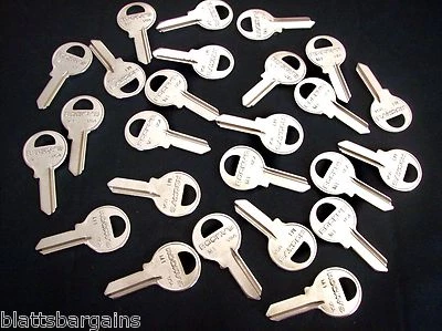 25 HILLMAN ROCKEY'S MASTER M1 KEY BLANKS | Grelly USA