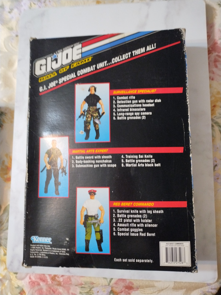 GI Joe 12" RED BERET COMMANDO (Kenner 1995) Hall Of Fame New In Box | eBay