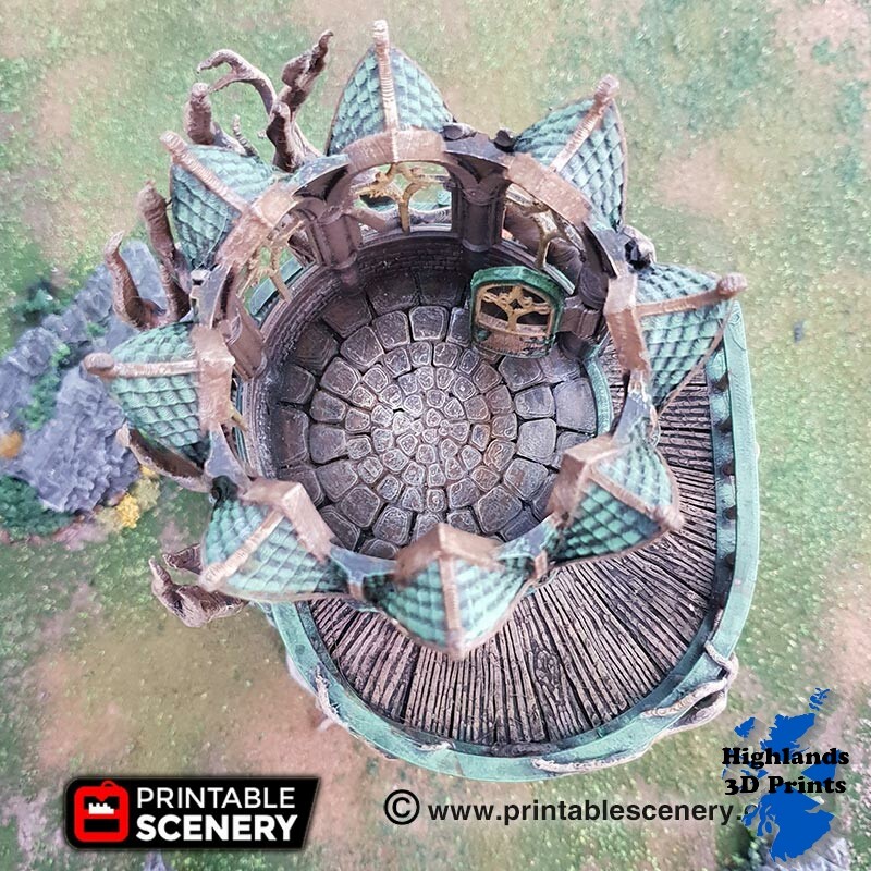 Gloomwood Eyrie Scatter Terrain Tabletop Gaming DnD 3DPrint 32/28/20/15 ...