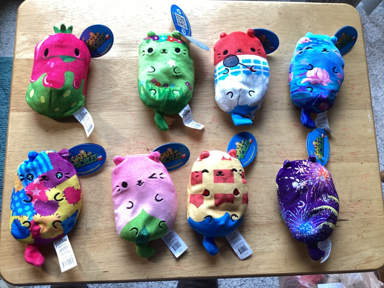 Cats Vs Pickle Beanz beanbag plush With Tags LOT of 8 | eBay