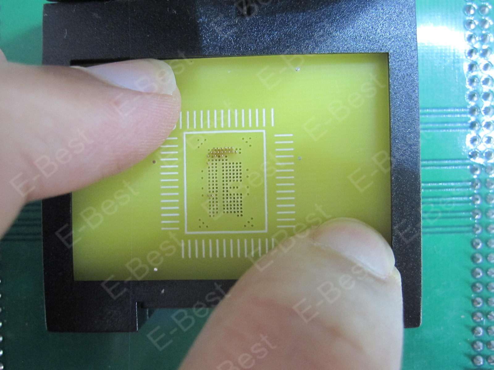 U05861 VBGA186 BGA186 Socket Adapter For UP818 UP-818 UP828 UP-828 ...