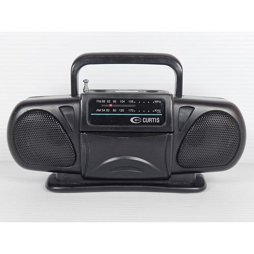 Vintage Curtis Mini Boombox AM/FM Stereo Radio Model RC211 | eBay