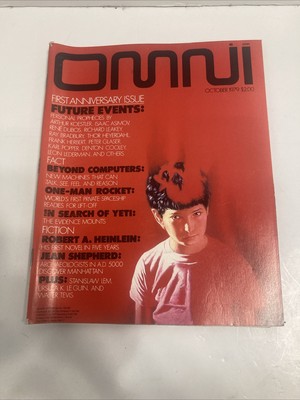 Omni Magazine October 1979 World's First Private Spaceship No Label ...