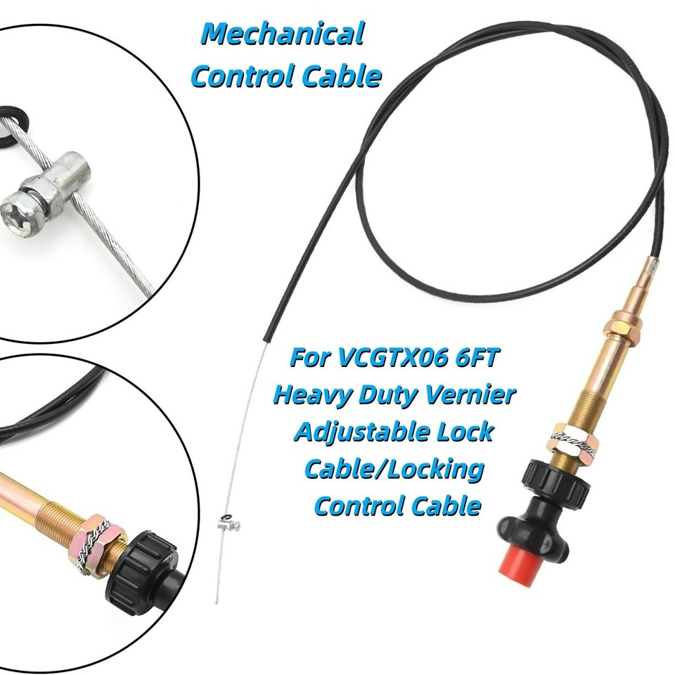 For VCGTX06 6FT Heavy Duty Vernier Adjustable Lock Cable/Locking ...