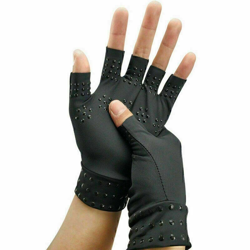 Magnetic Anti Arthritis Gloves Hand Support Pain Relief Arthritis ...