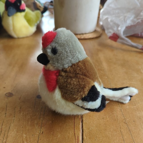RARE KM inter Wild Republic RSPB Plush LINNET Bird Without Sound RARE ...