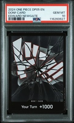 One Piece English Don!! Edward Newgate DP05 Double Pack Alternate Art ...