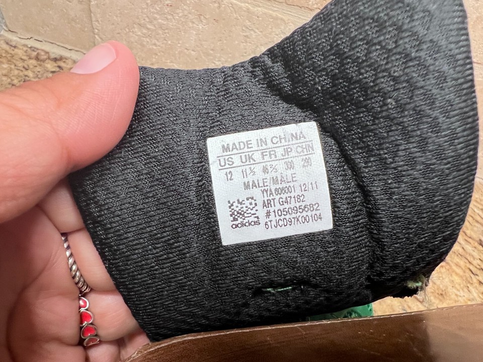 adidas adizero SONIC 3 Men size 12 GREEN '' SHOE LACE IS MISSING'' | eBay