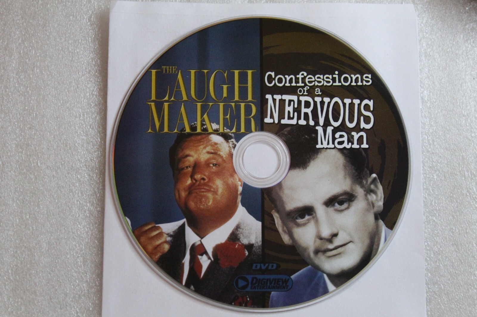 The Laugh Maker / Confessions of a Nervous Man DVD Double Feature | eBay