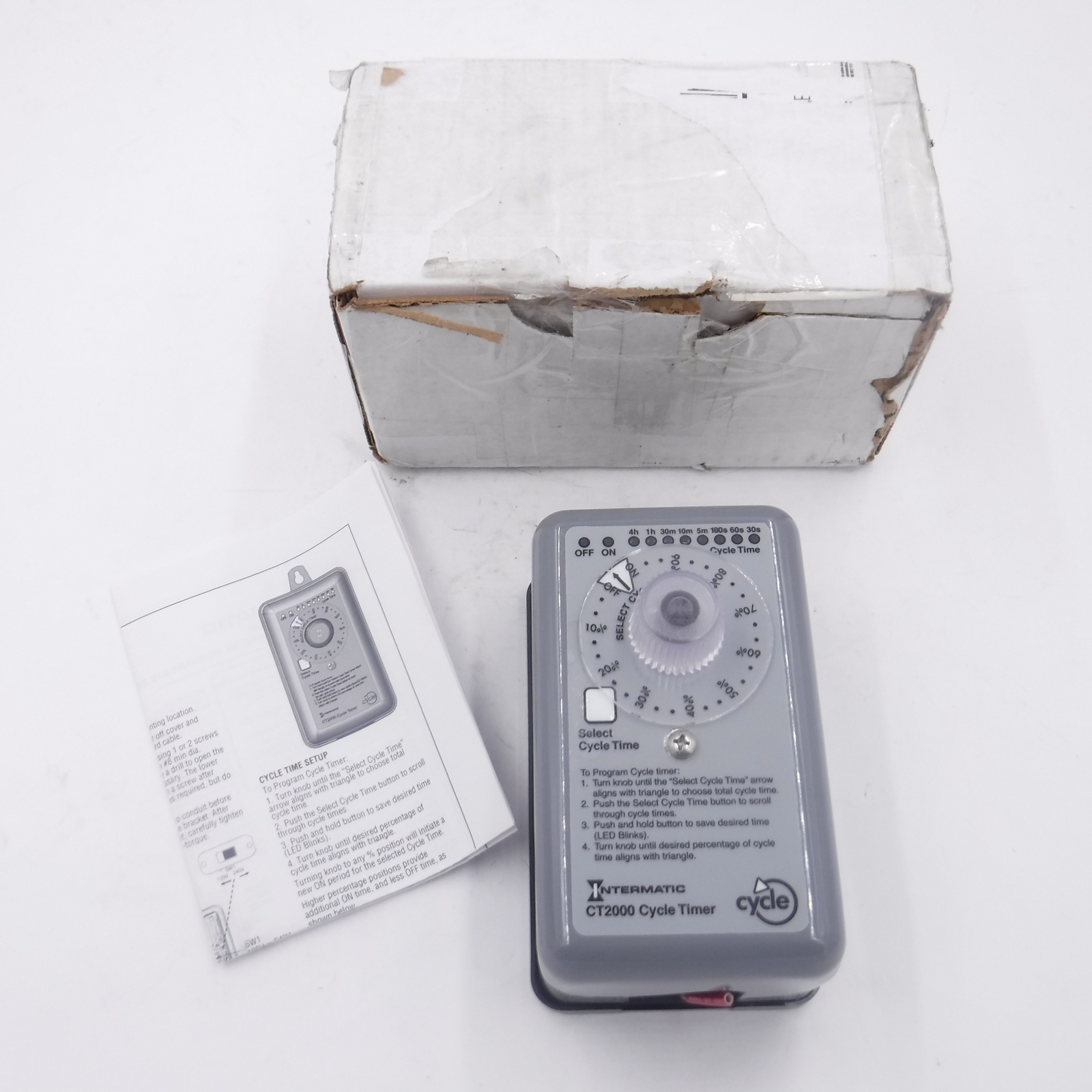 Intermatic CT2000 Percentage Cycle Time Switch for sale online | eBay