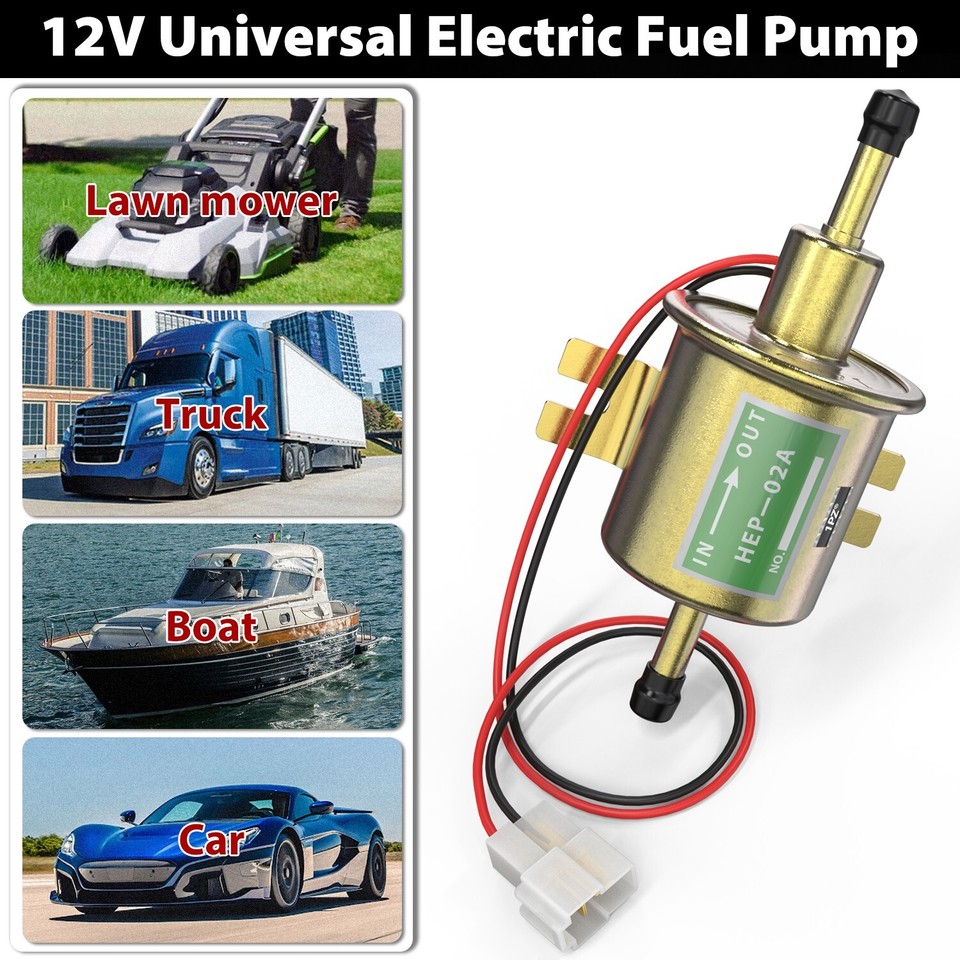 2x Electric Fuel Pump HEP-02A for John Deere F735 F915 F925 F935 OEM # ...