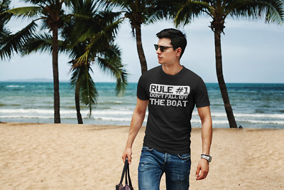 RULE #1 DONT FALL OFF THE BOAT - Vacation Cruise T Shirts-any color ...