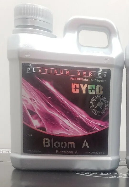 1 L Bloom A Cyco Nutrients Platinum Series Hydroponic Liquid Plant Food ...