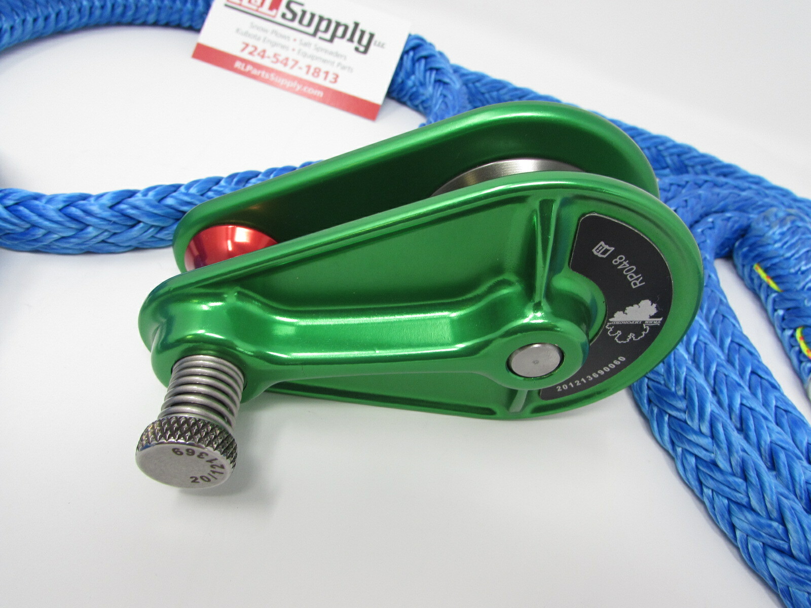 1/2" ISC RP048 BLOCK & 2-6FT LOOPIE SLING RIGGING COMBO KIT - ARBORIST ...