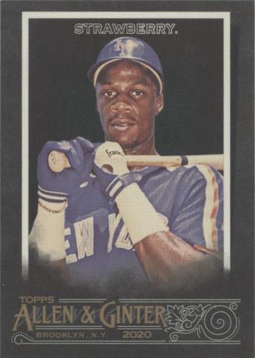2020 Topps Allen & Ginter's X - Darryl Strawberry #66 for sale online ...