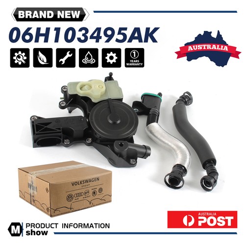 Engine Crankcase Vent Valve PCV Valve 06H103495AK For Audi A4 A5 A6 Q3 ...