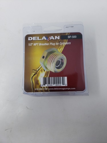 Delavan BP-500 1/2" NPT Breather Plug For Cylinders | eBay
